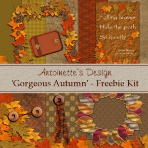 Sparky's Scratches » Blog Archive » ‘Gorgeous Autumn’ – Freebie Kit